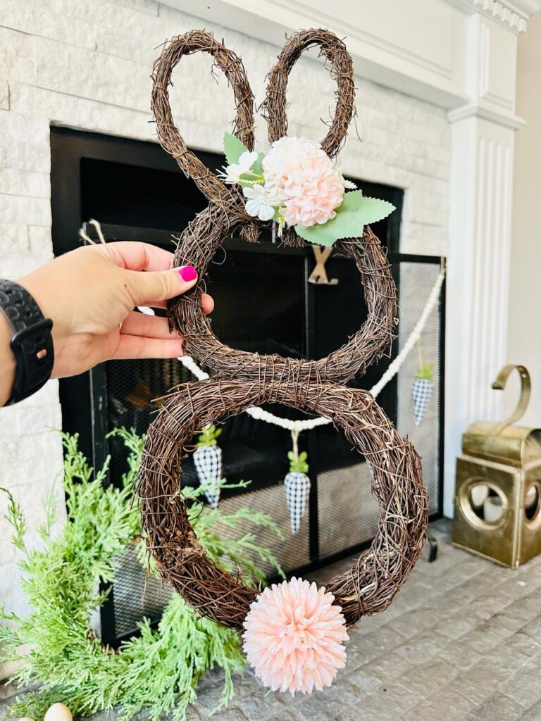 Woven Bunny Wreath – Celebrate with Me